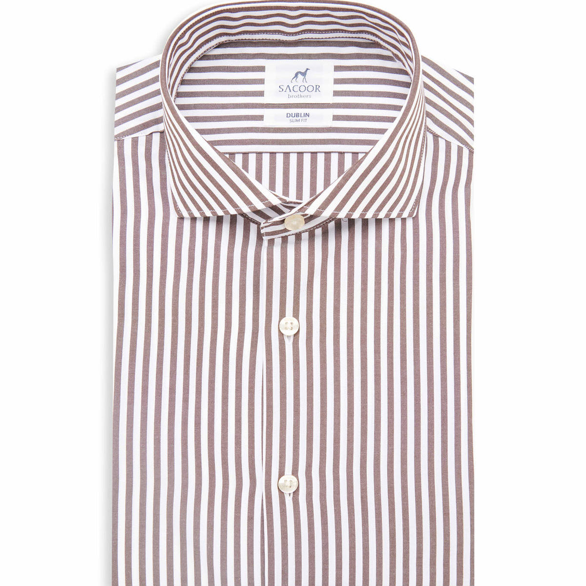 Slim fit polpin cotton formal shirt – Sacoor Brothers Singapore