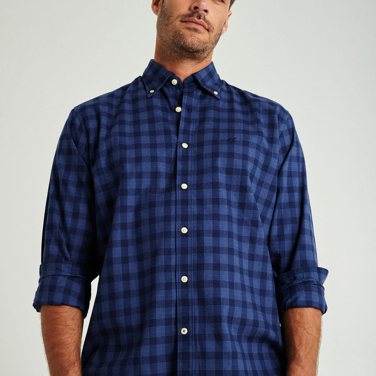 Regular fit plaids shirt – Sacoor Brothers Singapore