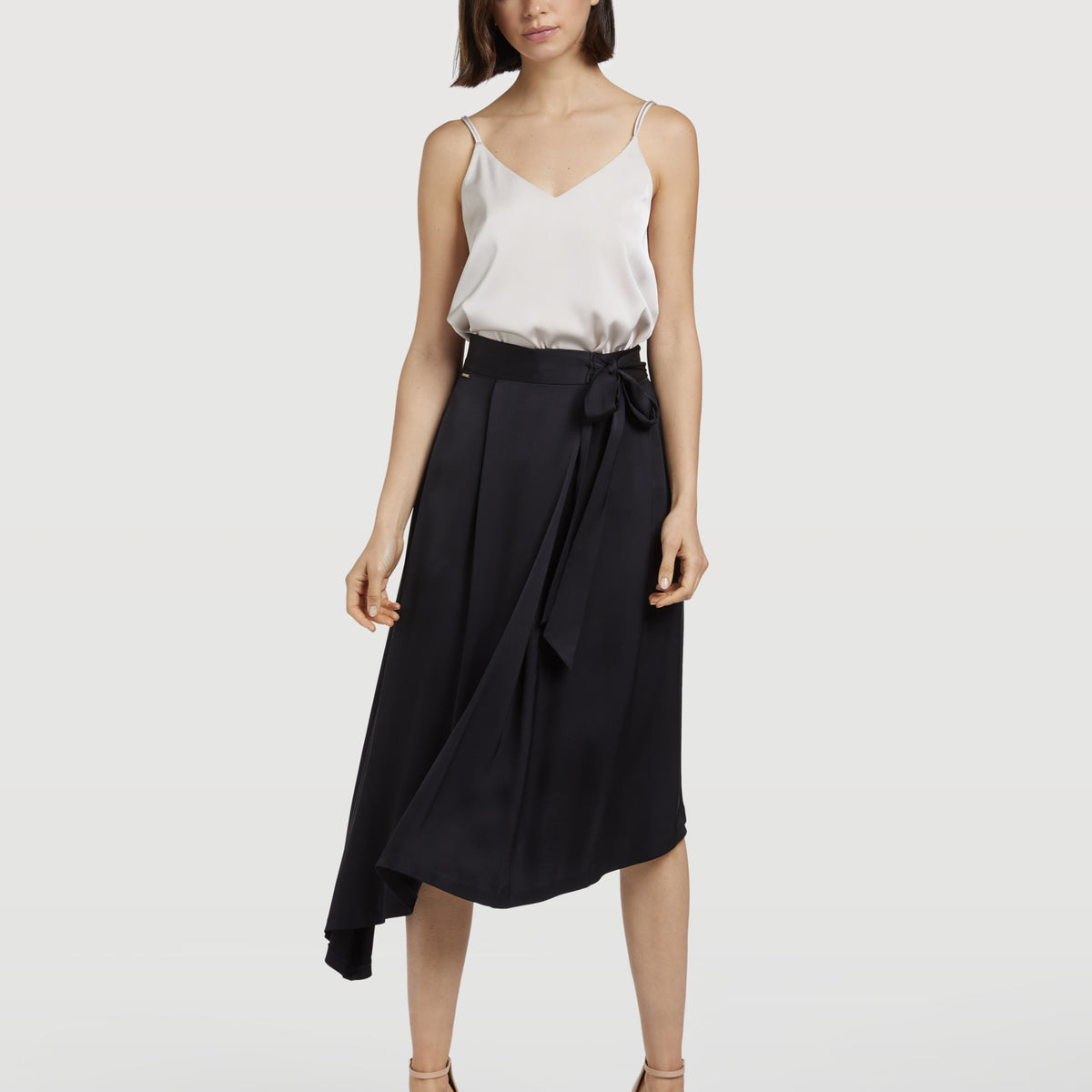 Long Overlap Skirt – Sacoor Brothers Singapore