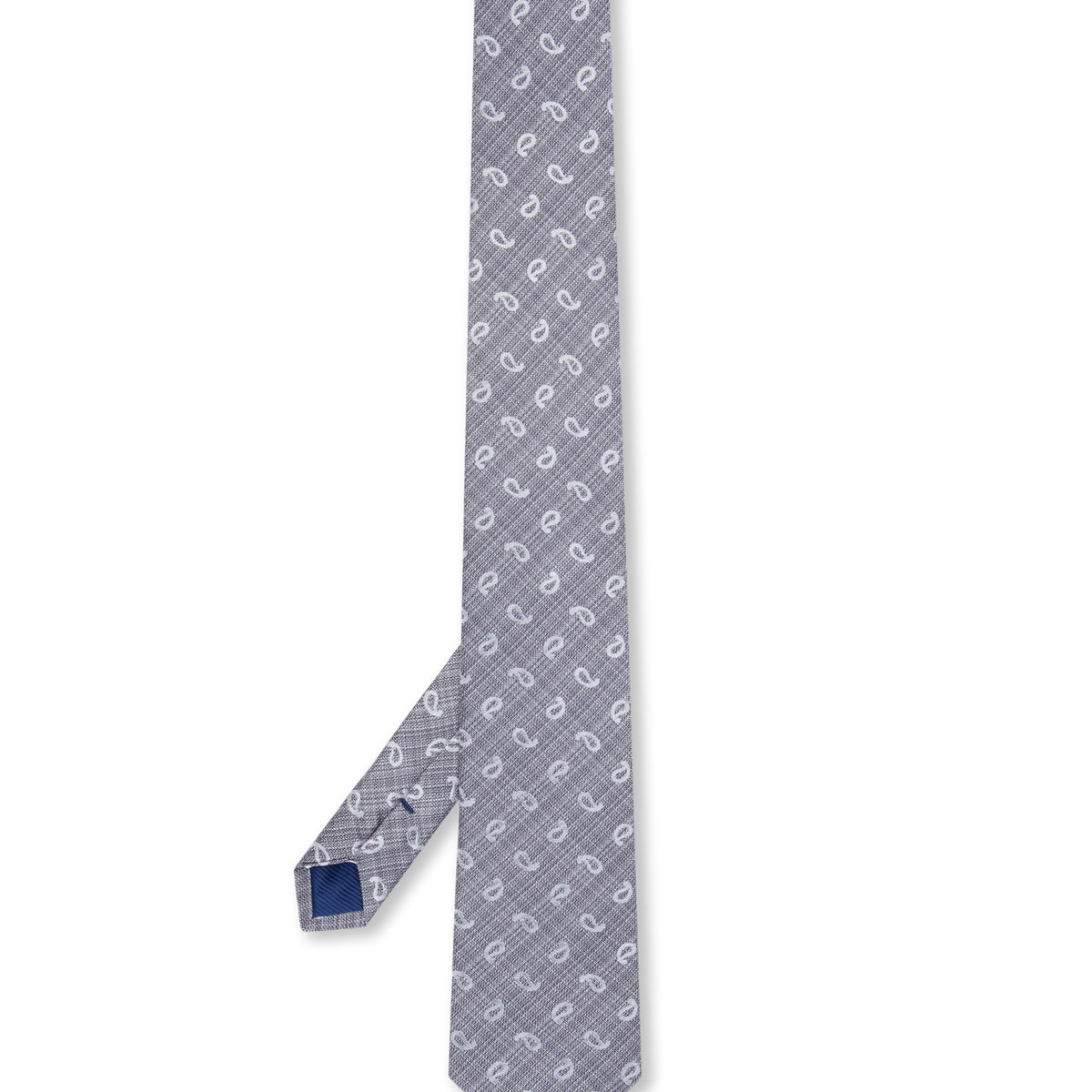 Cornucopia Pattern Tie 100% Silk 7,5cm – Sacoor Brothers Singapore