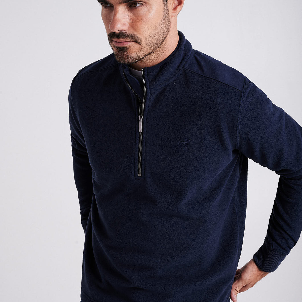 Men's half-zip polar fleece – Sacoor Brothers Singapore
