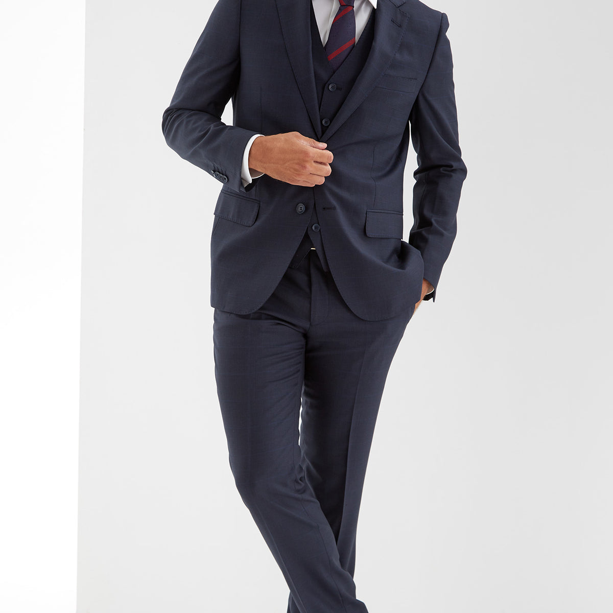 Men's Three-Piece Classic Suit – Sacoor Brothers Singapore