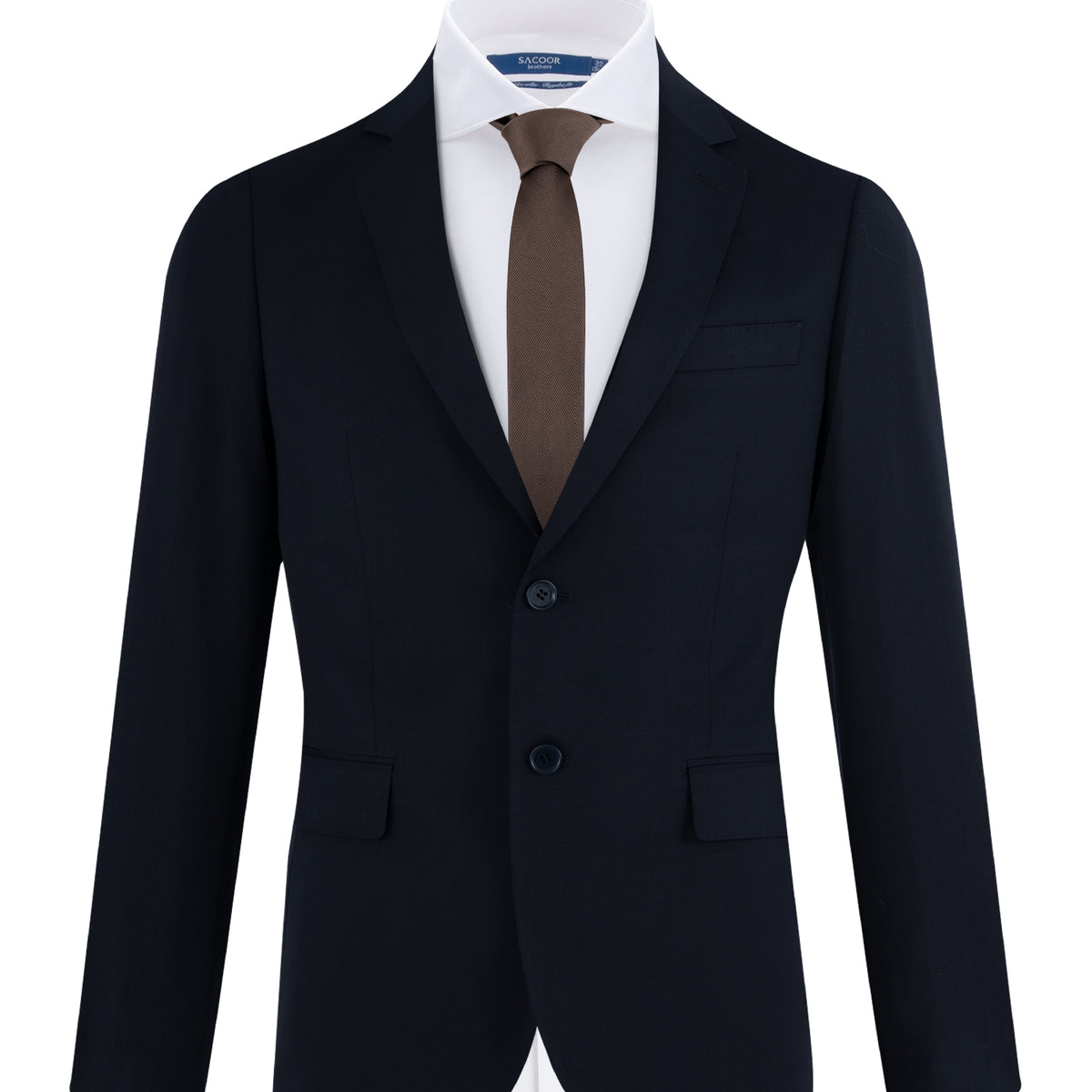 Plain Slim Fit Basic Suit – Sacoor Brothers Singapore