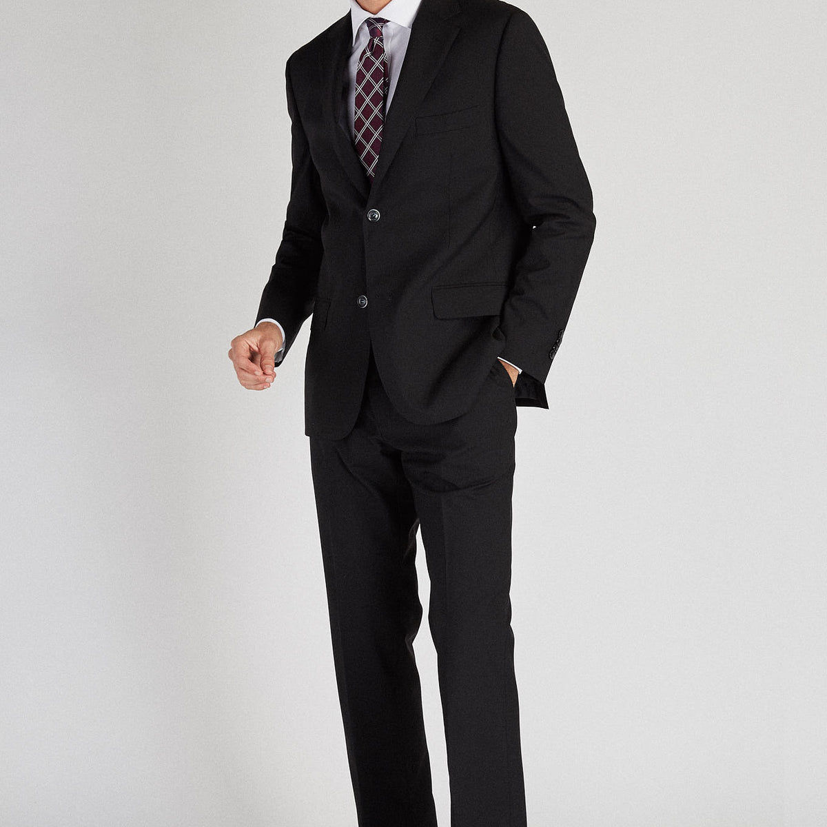 Men's Classic Plain Regular Fit Suit – Sacoor Brothers Singapore