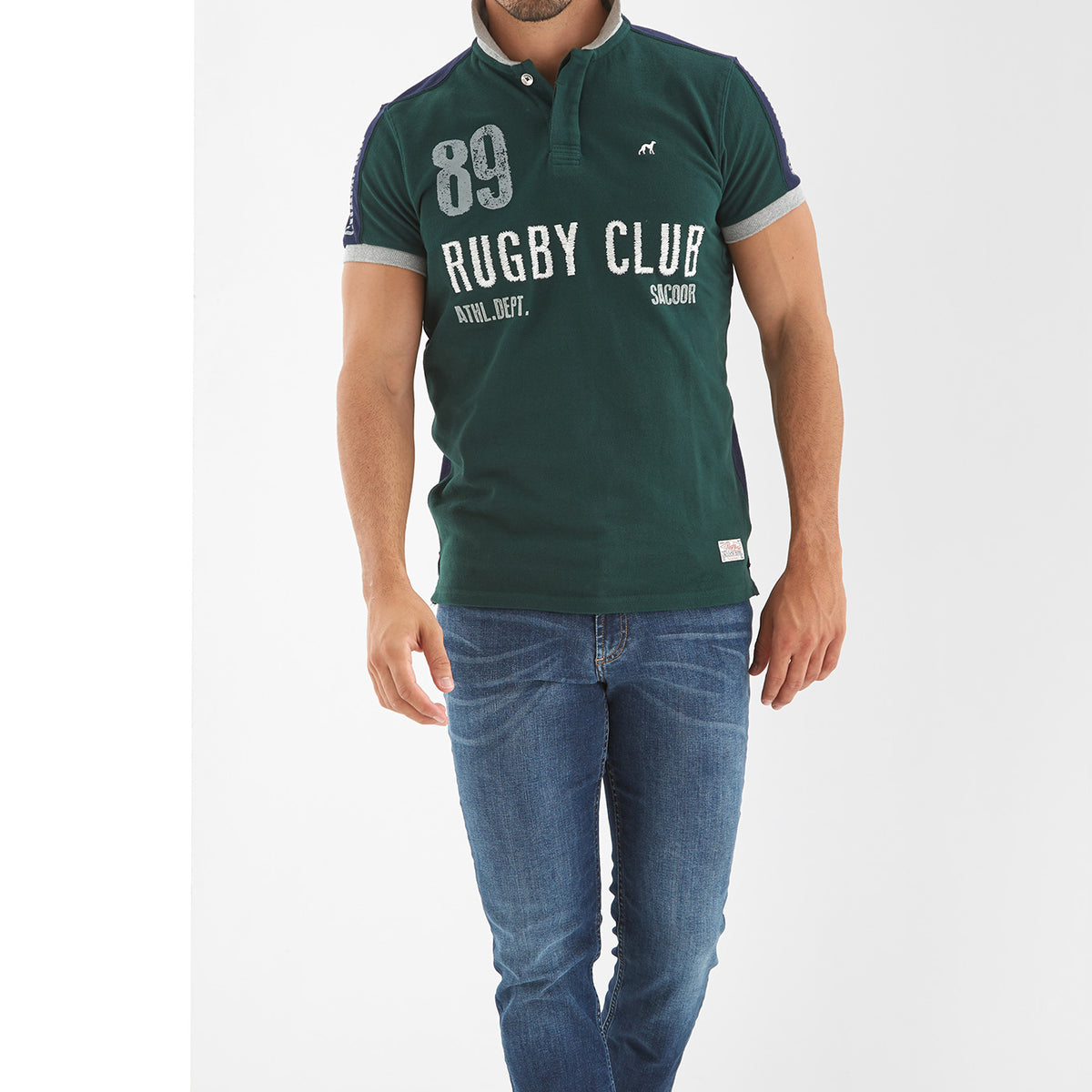 Men's Rugby Club Piquet Polo Shirt – Sacoor Brothers Singapore