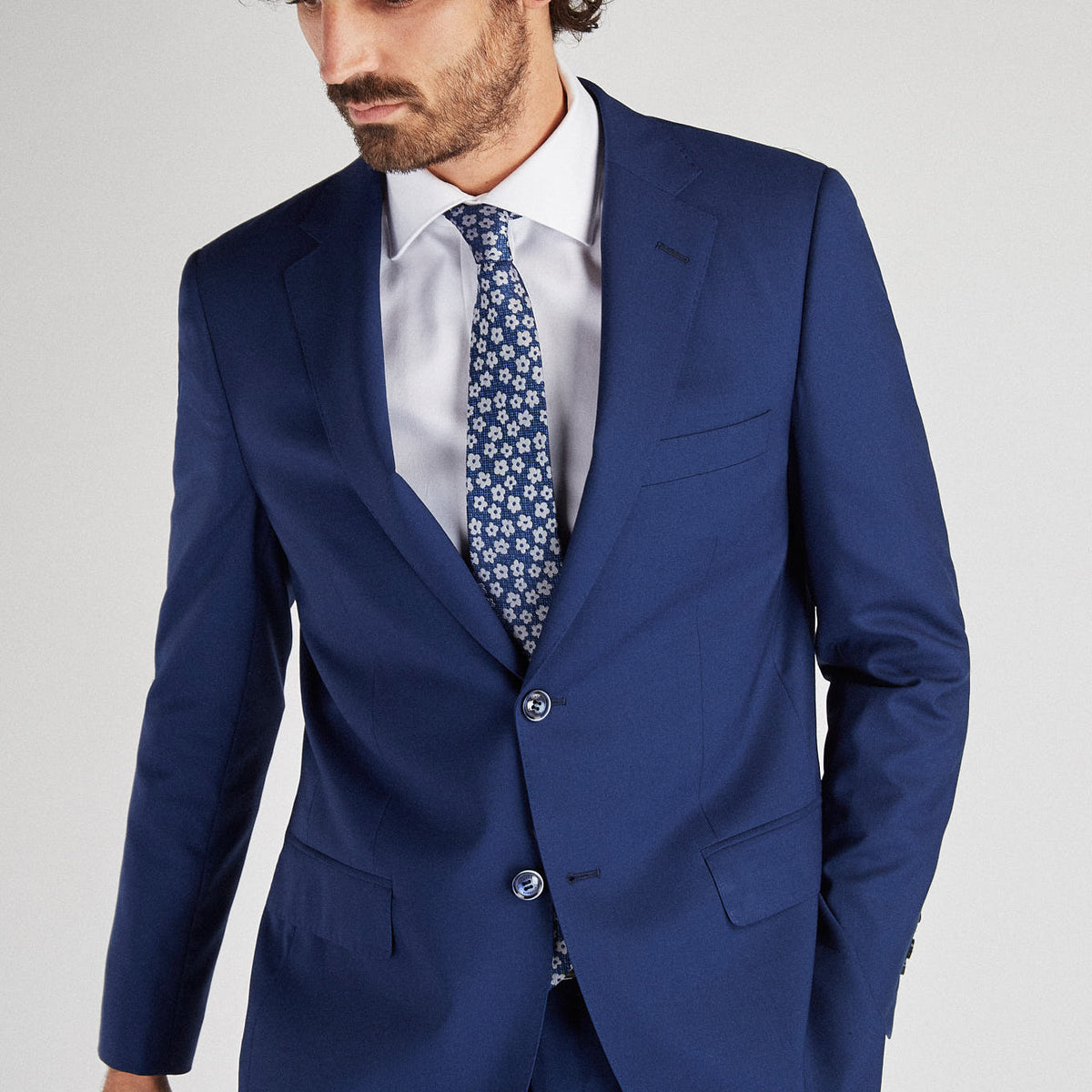 Men's Classic Slim Fit Plain Suit – Sacoor Brothers Singapore