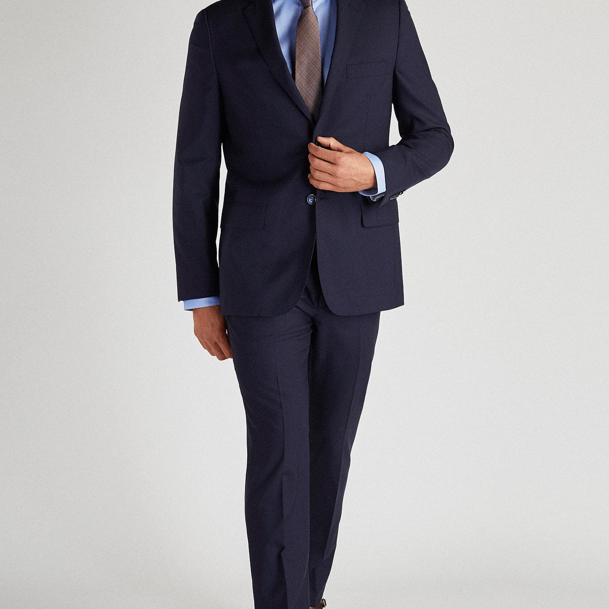 Men's Classic Slim Fit Plain Suit – Sacoor Brothers Singapore
